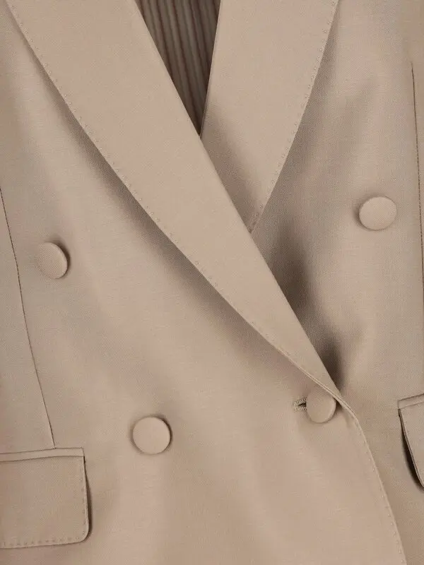 Valentino Garavani Lapel Long-sleeved Suit Jacket