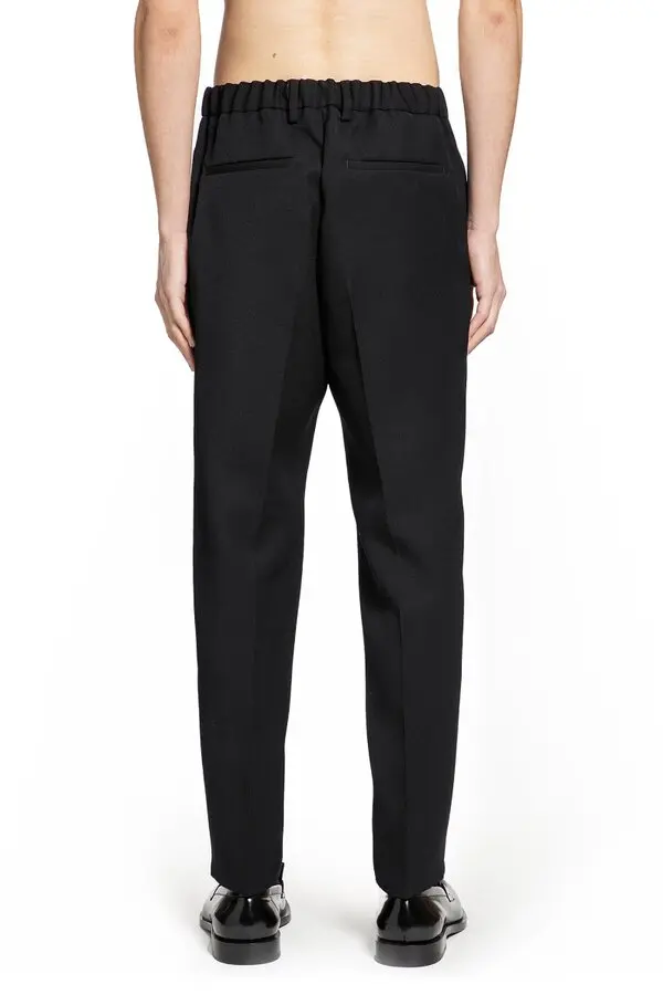 JIL SANDER Gabardine Tapered Trousers