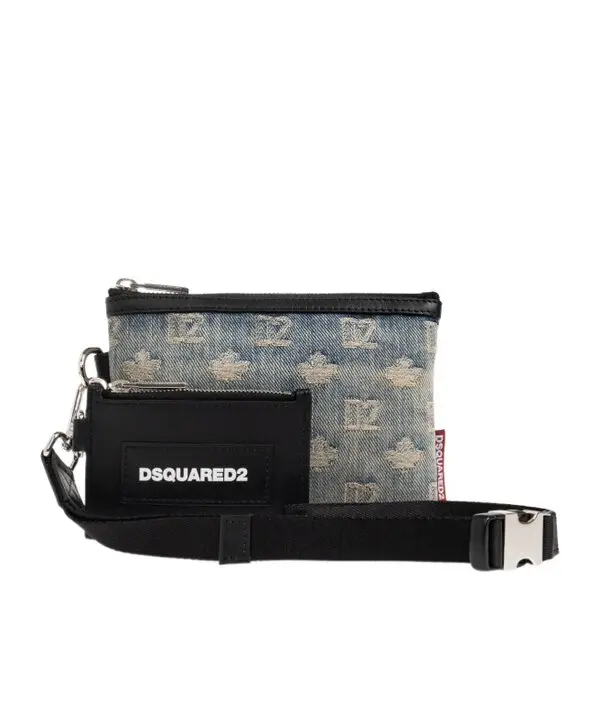 Dsquared2 Zippered Shoulder Bag