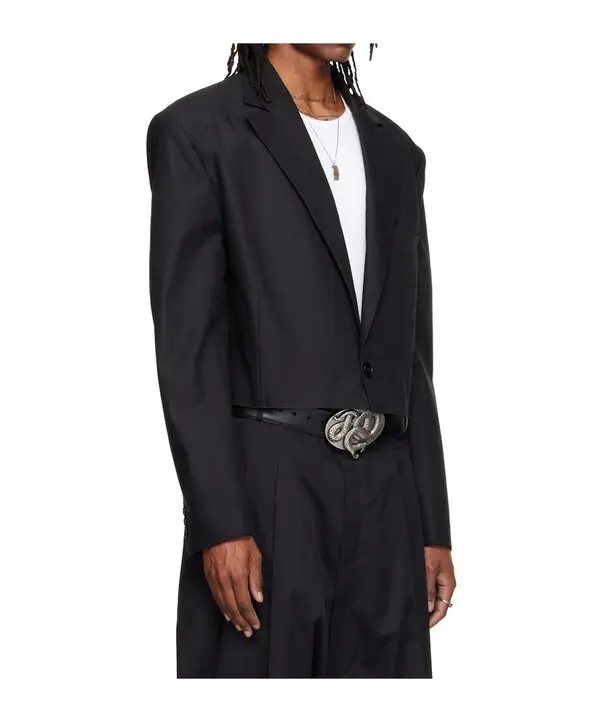 LU'U DAN Slashed Long-sleeved Blazer