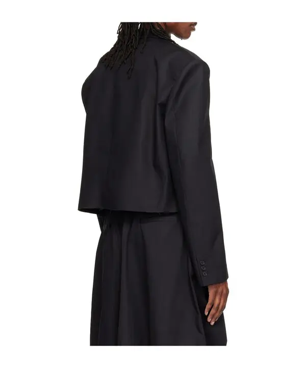 LU'U DAN Slashed Long-sleeved Blazer