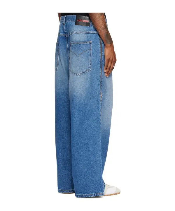 LU'U DAN Side Zipper Jeans