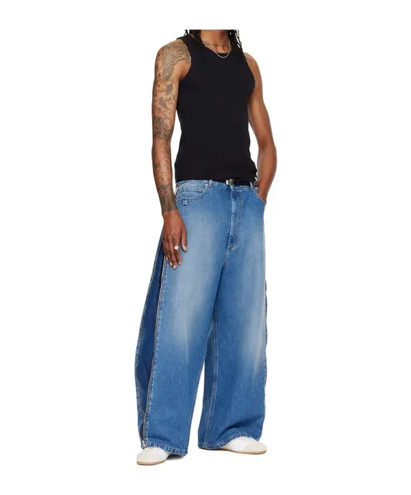 LU'U DAN Side Zipper Jeans