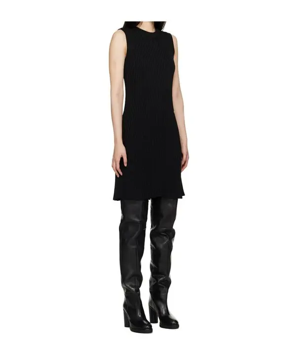RECTO Round Neck Mini Dress