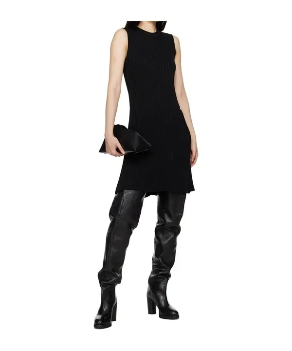 RECTO Round Neck Mini Dress