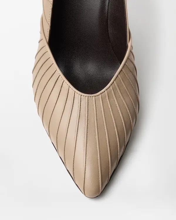 Versace Leather Pumps 90 Mm