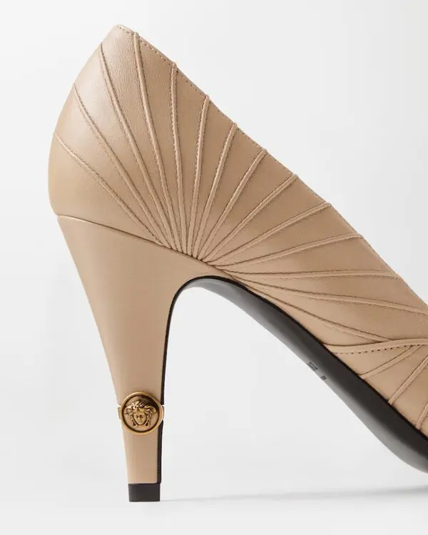 Versace Leather Pumps 90 Mm
