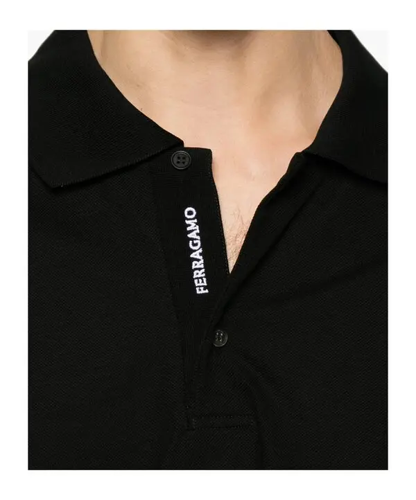 FERRAGAMO Short Sleeve Polo Shirt
