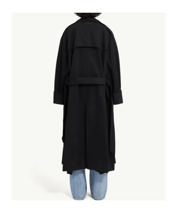 MAISON MARGIELA Cotton Twill Trench Coat