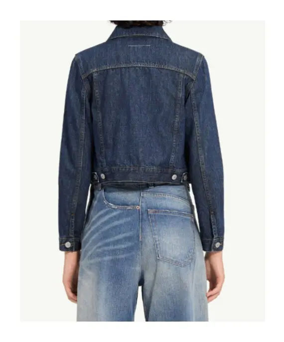 MAISON MARGIELA Cropped Denim Jacket