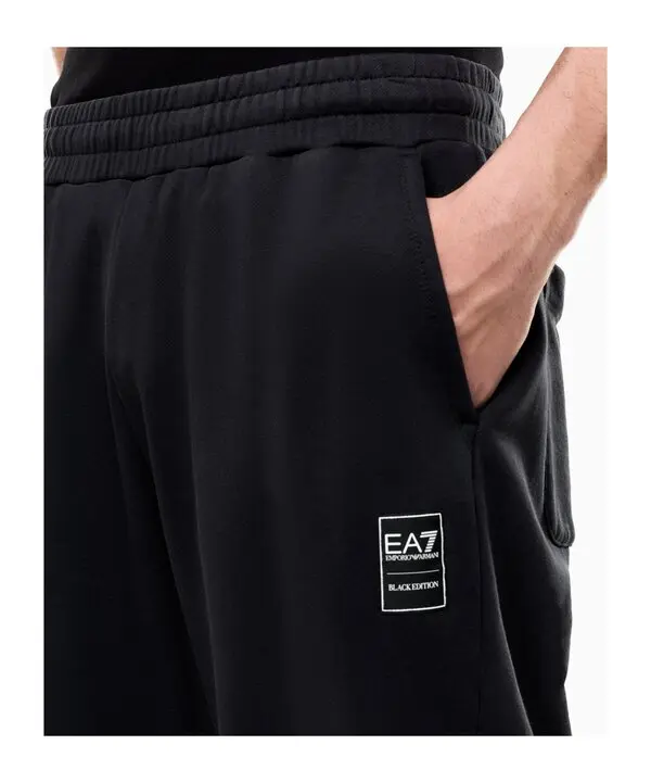 Emporio Armani Trousers White Oversized Cotton Jersey