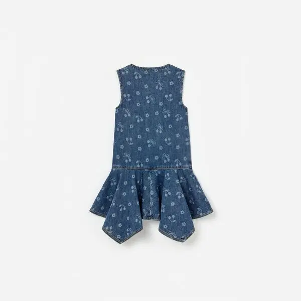 SELF-PORTRAIT Round Neck Sleeveless Dress