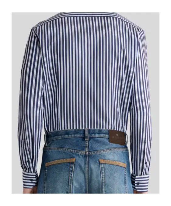 Etro Striped Button-down Cotton Shirt