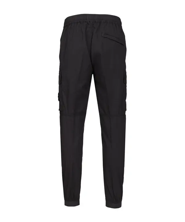 Stone Island Elastic-waist Casual Trousers