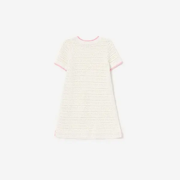 SELF-PORTRAIT Knitted Lace Mini Dress