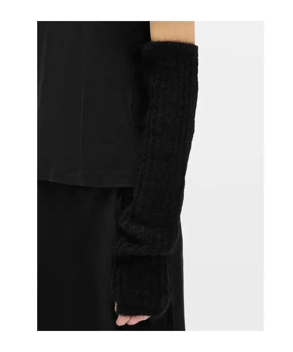 ANN DEMEULEMEESTER Mea Knitted Gauntlets