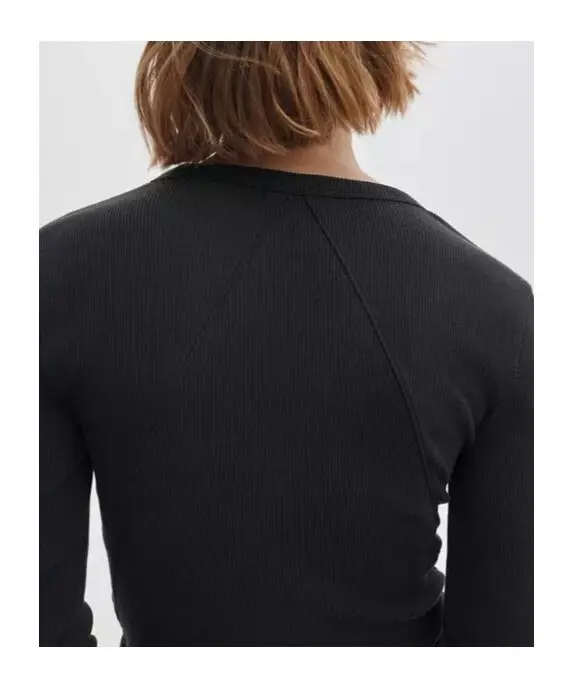 RAG  BONE Ribbed Long-sleeved T-shirt