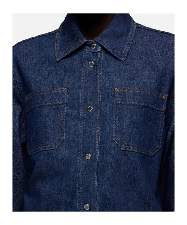 7 For All Mankind Utility Classic Shirt In Weightless