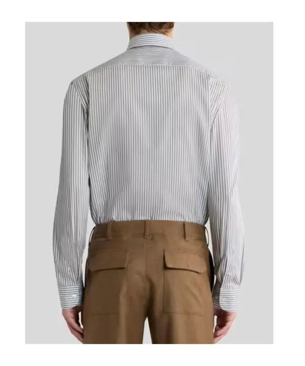 Etro Striped Button-down Cotton Shirt