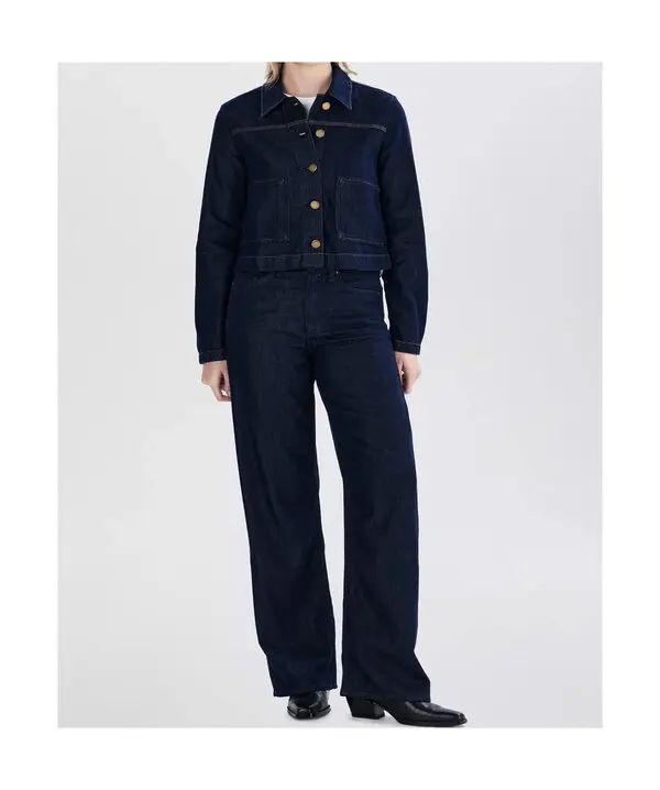 RAG  BONE Adrianna Buttoned Pocket Jacket