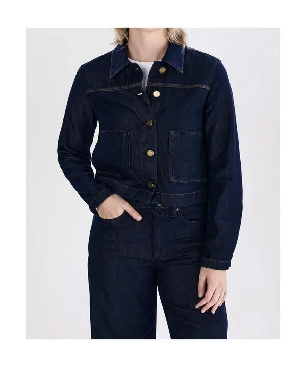 RAG  BONE Adrianna Buttoned Pocket Jacket
