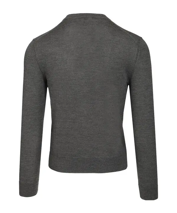 Etro Wool And Silk Sweater With Pegaso-embroidery