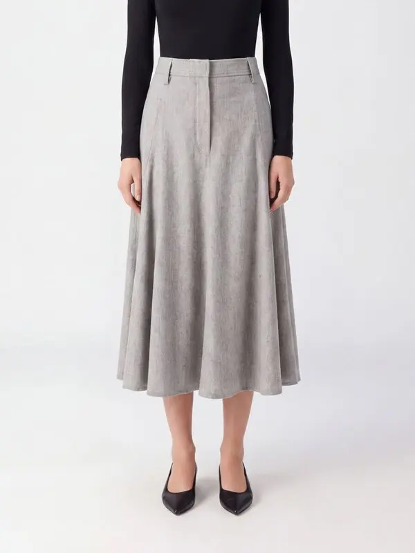 Brunello Cucinelli Pleated Skirt