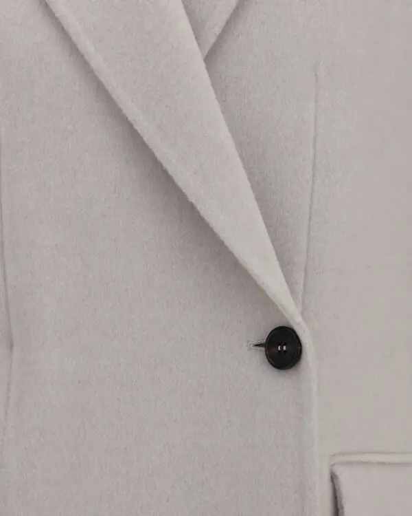 Brunello Cucinelli Collared Long-sleeved Coat