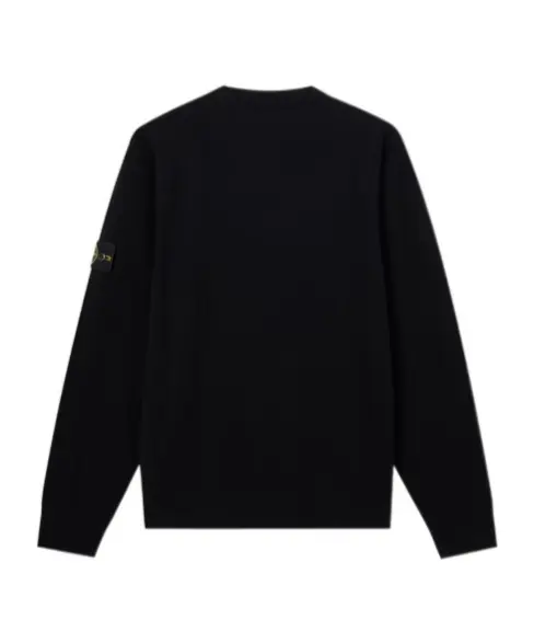 Stone Island Logo Patch Crewneck Sweater