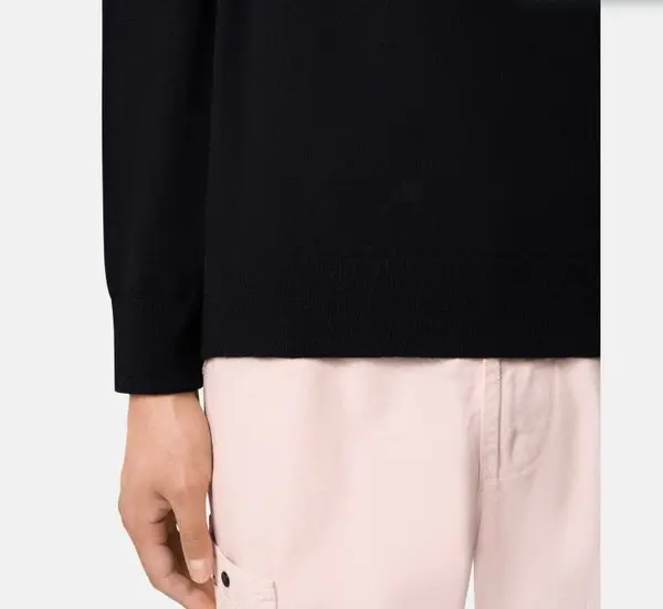Stone Island Logo Patch Crewneck Sweater