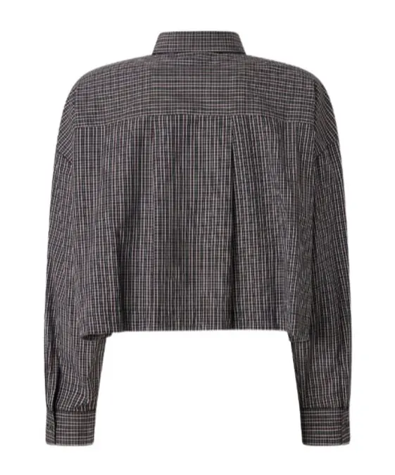Pinko Long Sleeve Checked Shirt