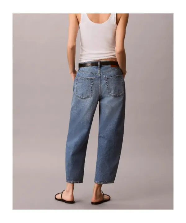 Calvin Klein Cropped Barrel Jeans