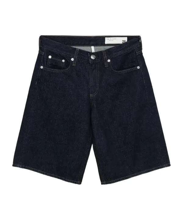 RAG  BONE Rag & Bone Button-up Denim Shorts