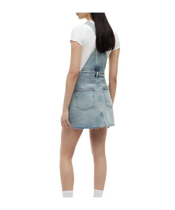 Tommy Hilfiger Vintage Denim Mini Dungaree Dress