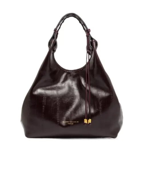 GIANNI CHIARINI Dua Shoulder Bag - Antique Ruby
