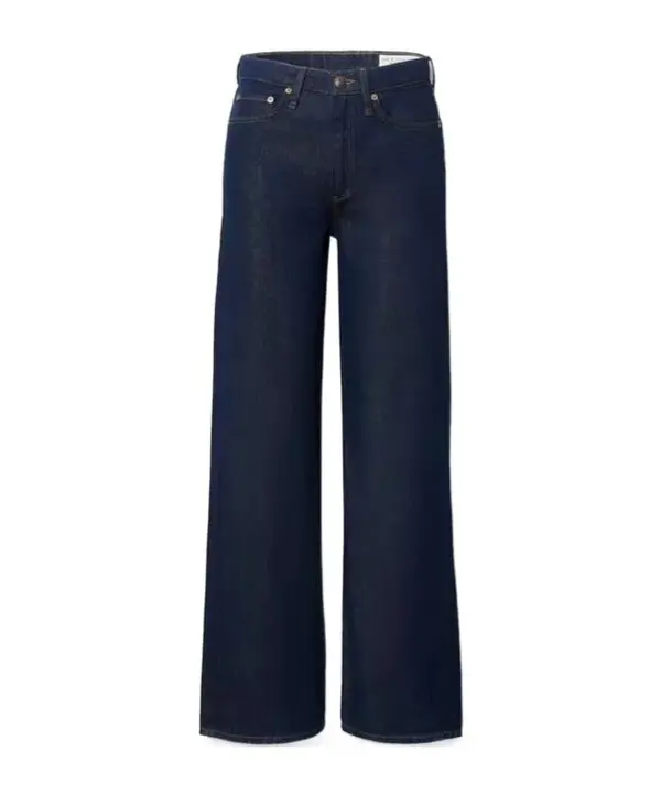 RAG  BONE Rag & Bone Straight Leg Trousers - Black