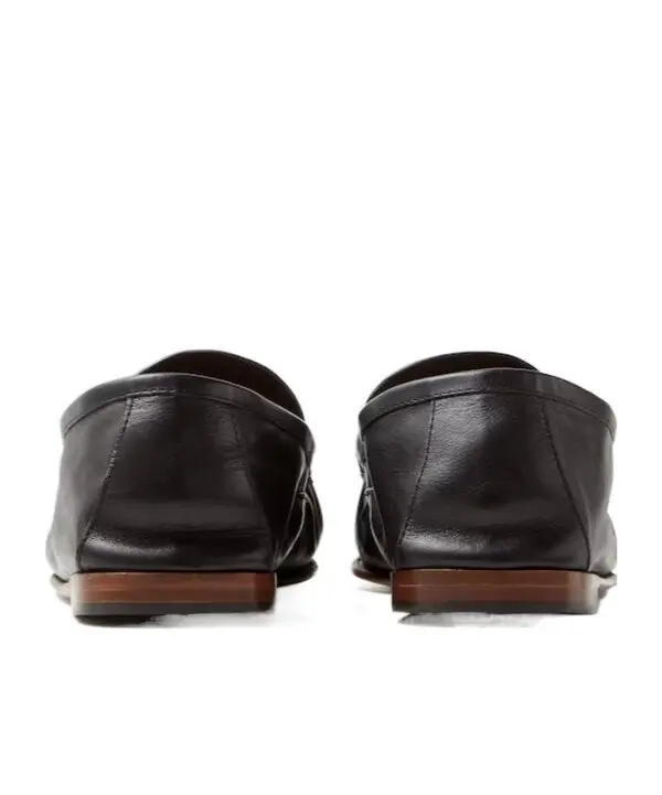 Versace Ruched Slip-on Loafers