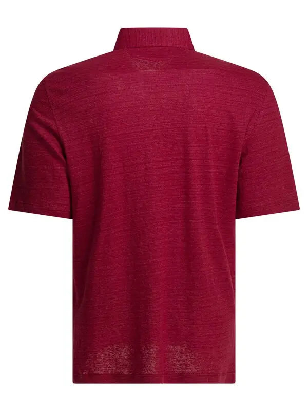 Brunello Cucinelli Collared Short-sleeved Polo Shirt