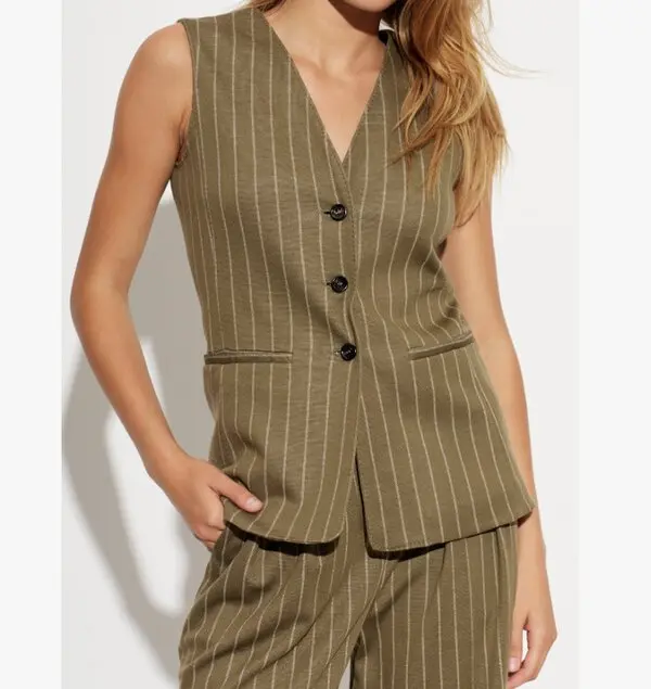 Max Mara V-neck Sleeveless Vest
