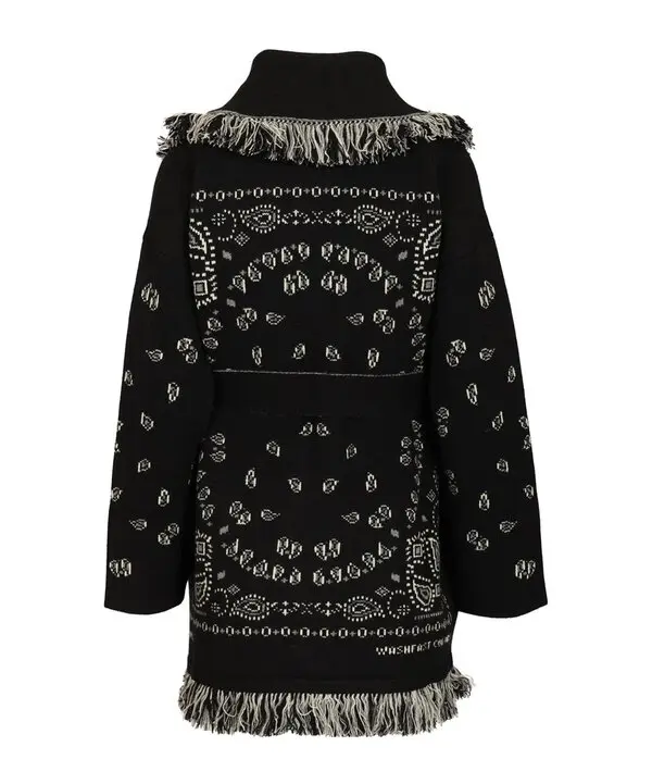 Alanui Long-sleeved Belted Cardigan