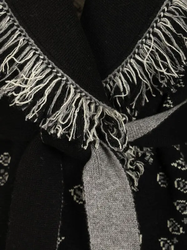 Alanui Long-sleeved Belted Cardigan