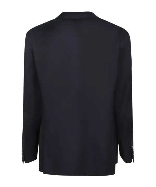 Boglioli Notched Lapel Silk Jacket