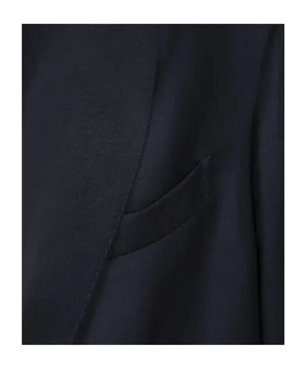 Boglioli Notched Lapel Silk Jacket