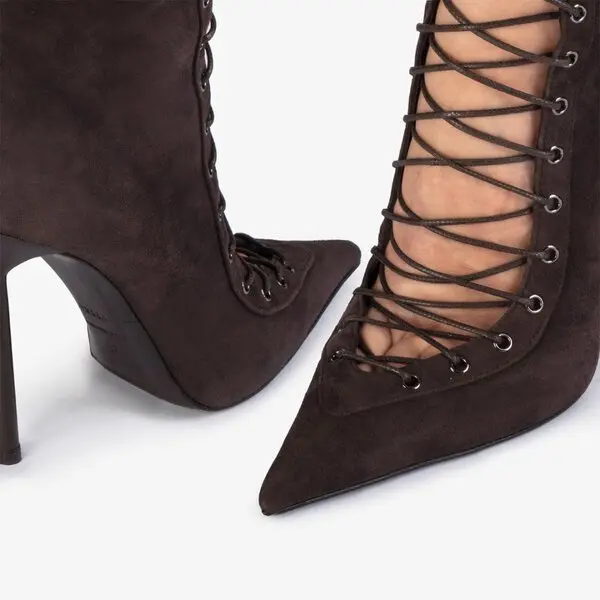 LE SILLA Colette Lace-up Ankle Boots