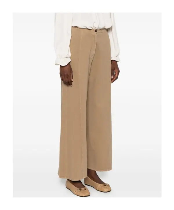 FORTE_FORTE Button-detail Casual Trousers