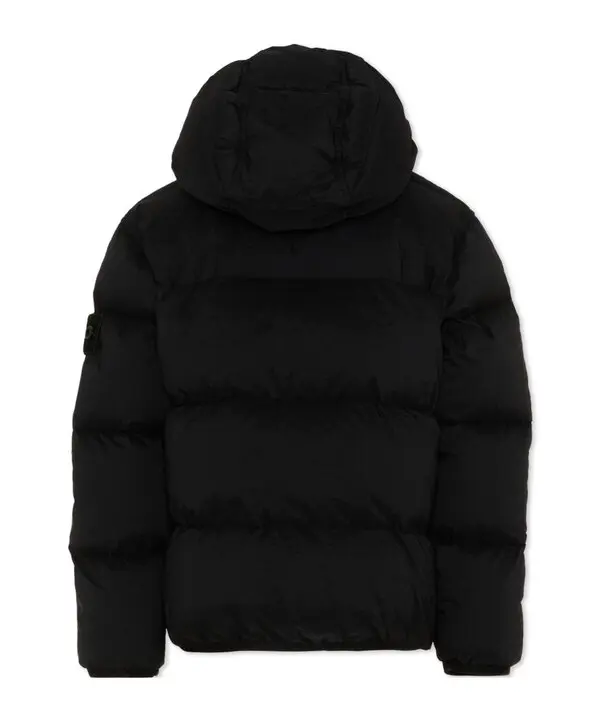 Stone Island Logo Patch Cotton-padded Jacket