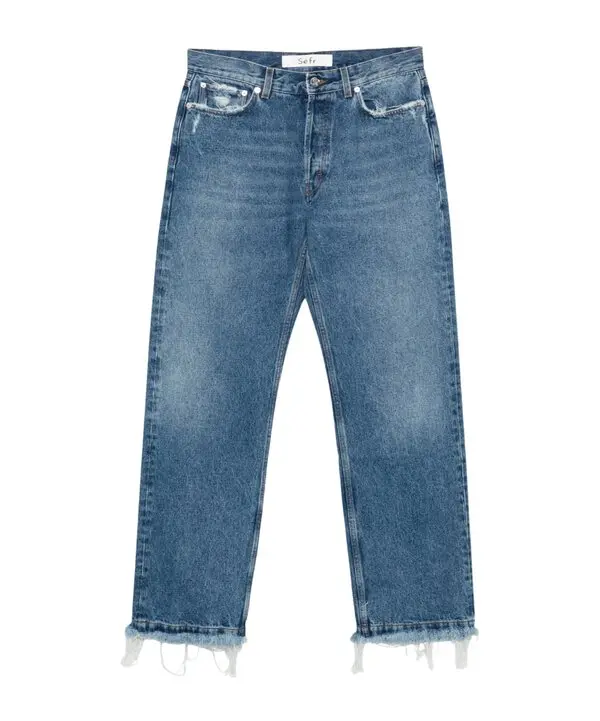 Séfr Frayed Denim Jeans