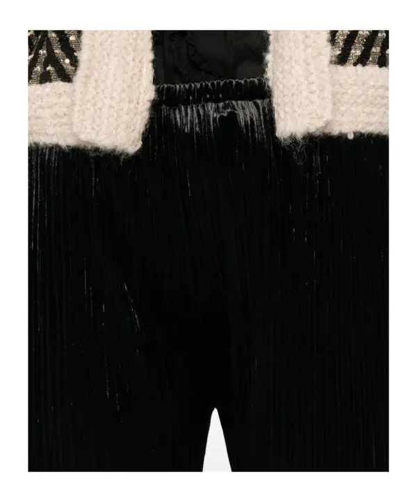 FORTE_FORTE Elastic-waist Casual Trousers