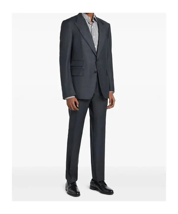 TOM FORD Long-sleeved Suit Jacket And Trousers Set