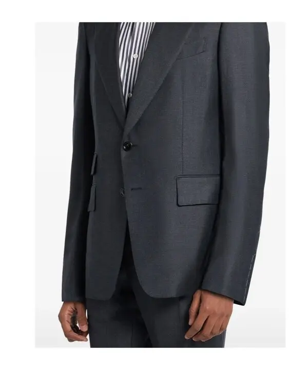 TOM FORD Long-sleeved Suit Jacket And Trousers Set